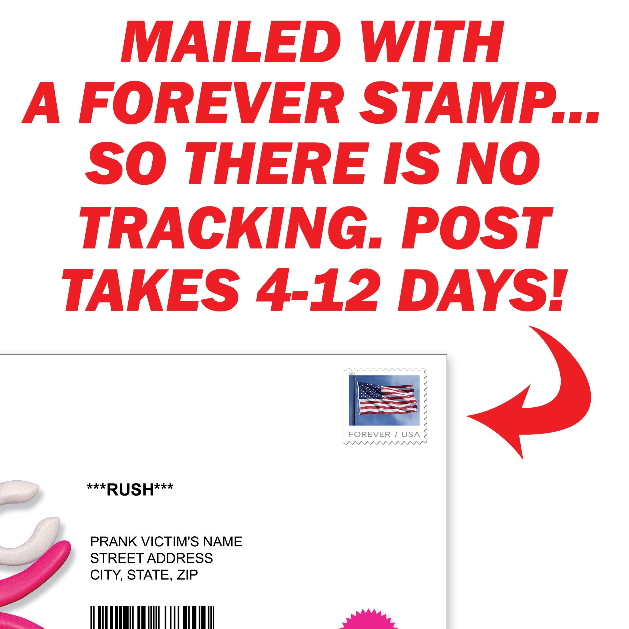 Embarrassing Prank Mail Letter 100% Anonymous Sent Directly to Your ...