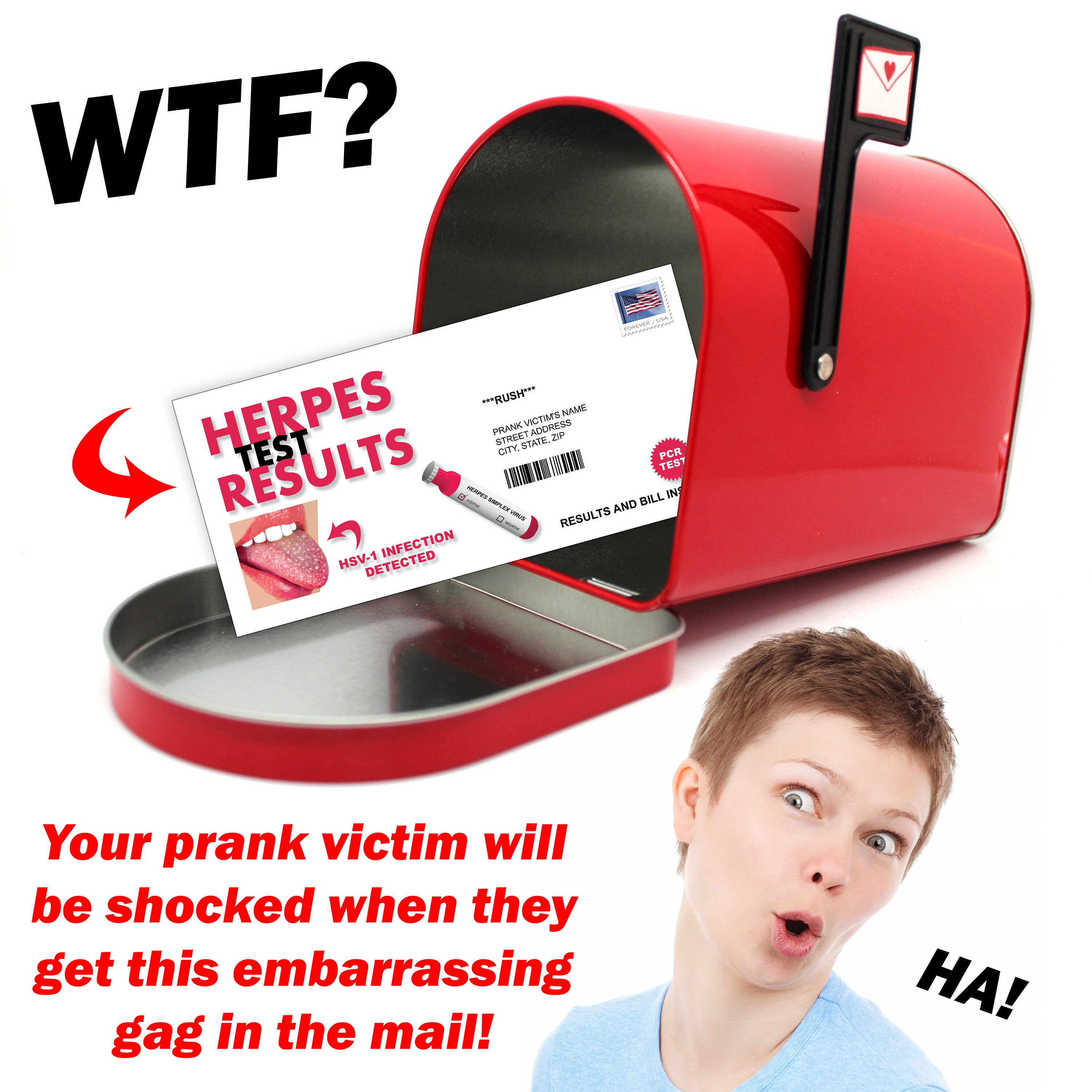 Herpes Prank Mail Letter 100% Anonymous Sent Directly to Your Friends ...