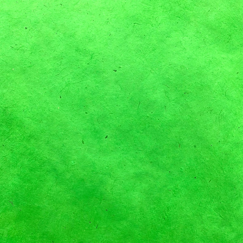 Lokta Paper Plain Spring Green / Handmade Paper From Nepal - Etsy