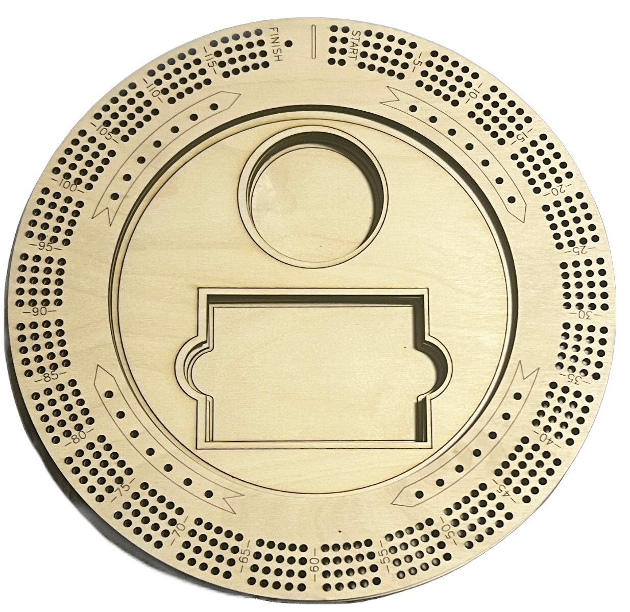 Custom 4 Lane Cribbage Board - Etsy