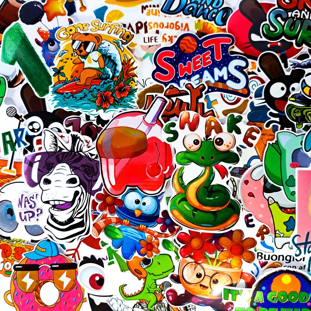 Vivid Emotions Sticker Pack - Funny Transparent Positive Anime ...