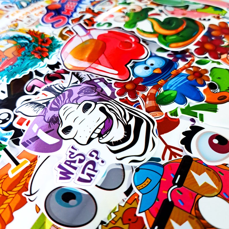 Vivid Emotions Sticker Pack - Funny Transparent Positive Anime ...