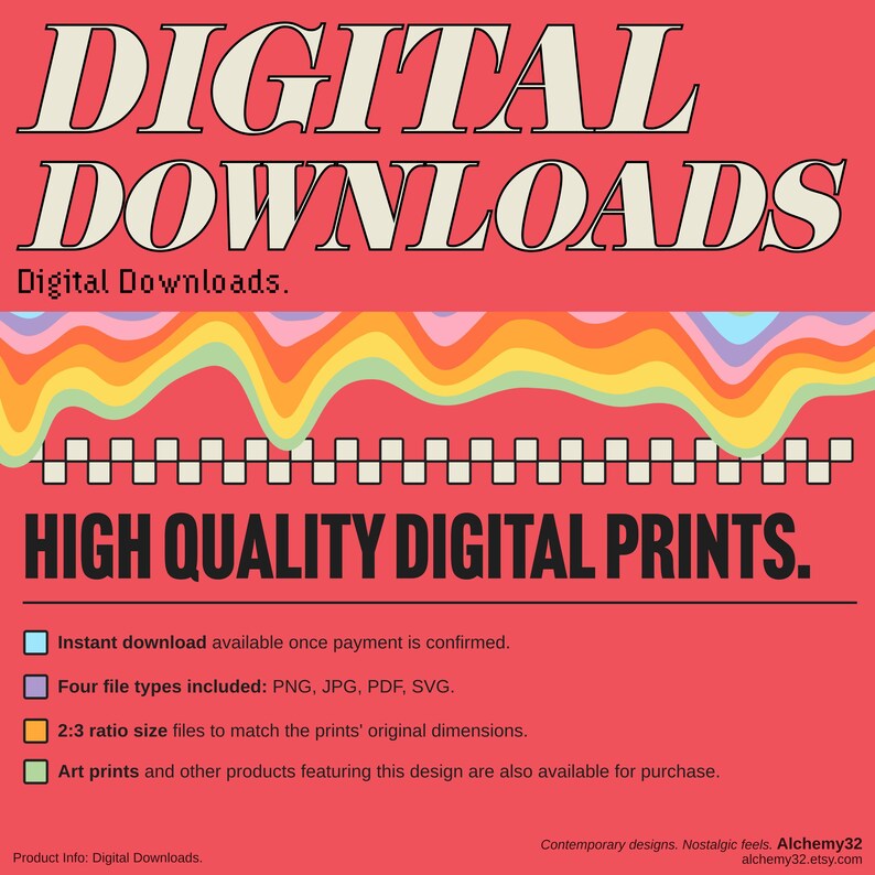 Year of the Monkey Digital Download, Chinese Lunar New Year, Y2K ...