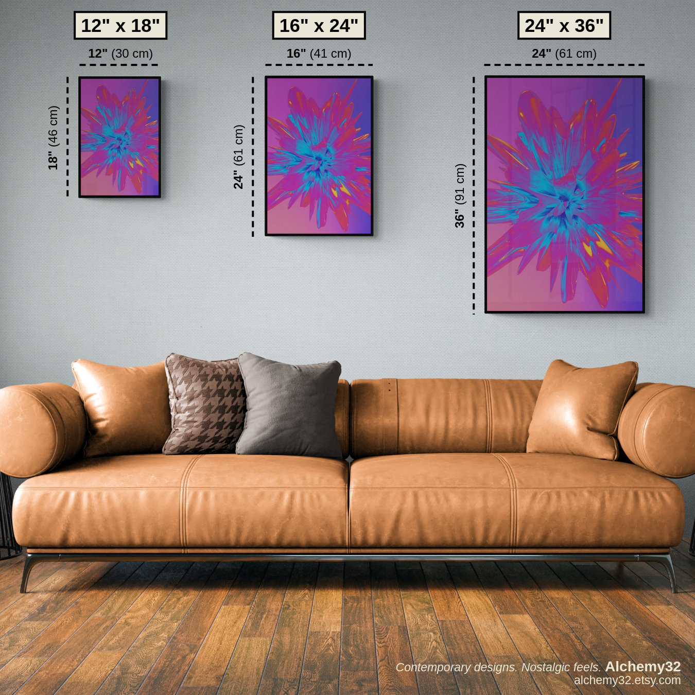 The Scream: Reimagined Print, Classic Painting Y2K Psychedelic ...