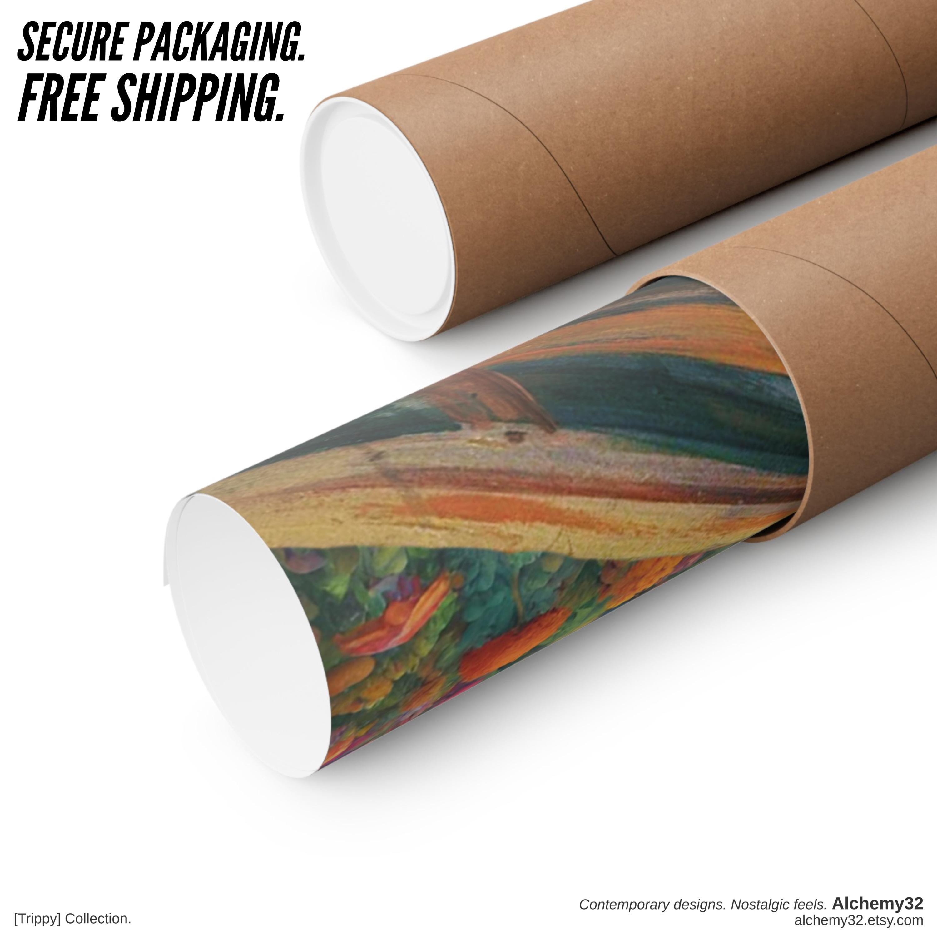 The Scream: Reimagined Print, Classic Painting Y2K Psychedelic ...