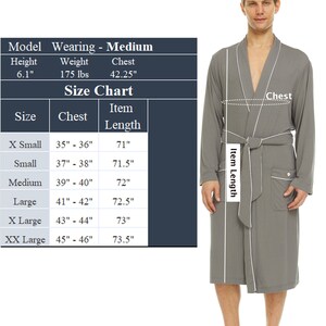 Navy Mens Luxury Robe Night & Day Knit Micro Modal Mens Robe Mens Robes ...