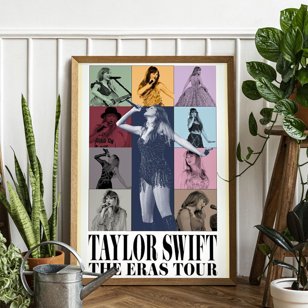 Taylor Swift Poster Taylor Swift Eras Tour Poster Girls Room Decor Gift ...