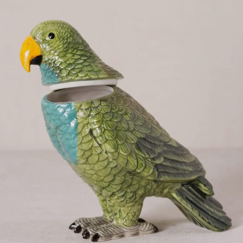 Ceramic Parrot - Etsy