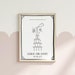 Hand Drawn Wedding Welcome Sign Template, Old Money Champagne Tower ...