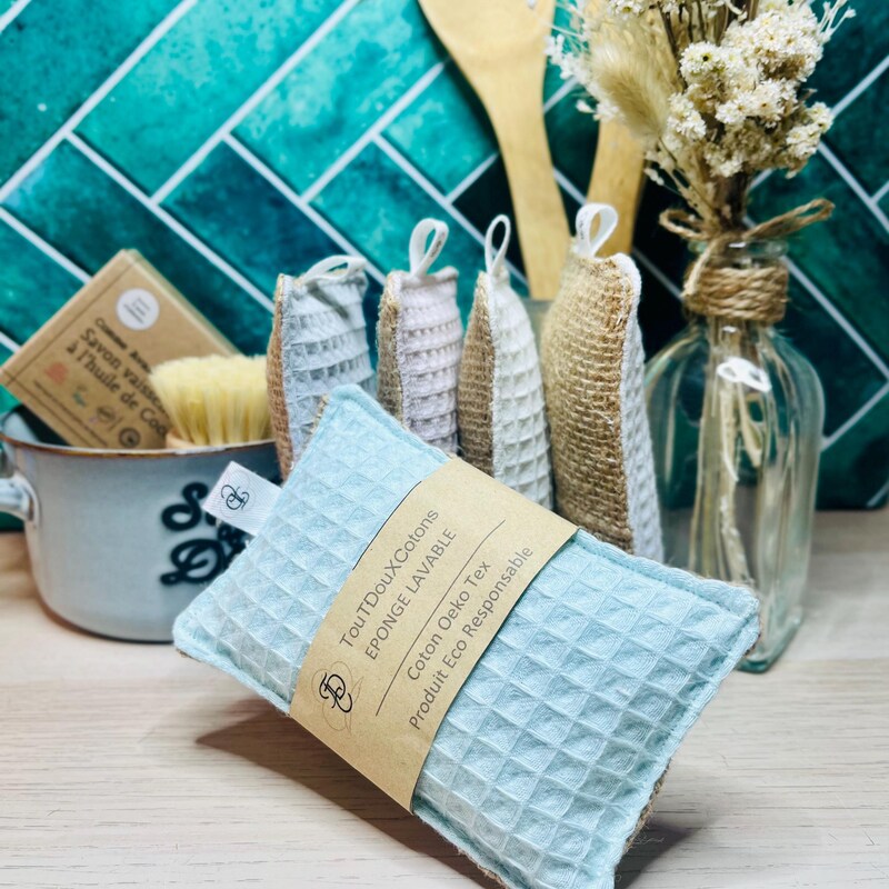 Natural Kitchen Sponge - Etsy
