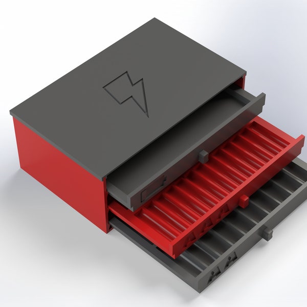 Battery Box 3d Print - Etsy