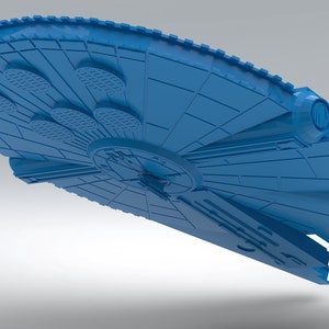 3D Print STL File Instant Download Millennium Falcon 3D - Etsy