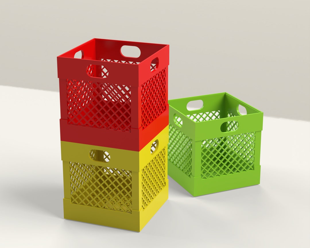 3D Print STL File Instant Download Mini Stackable Container Mini Box ...