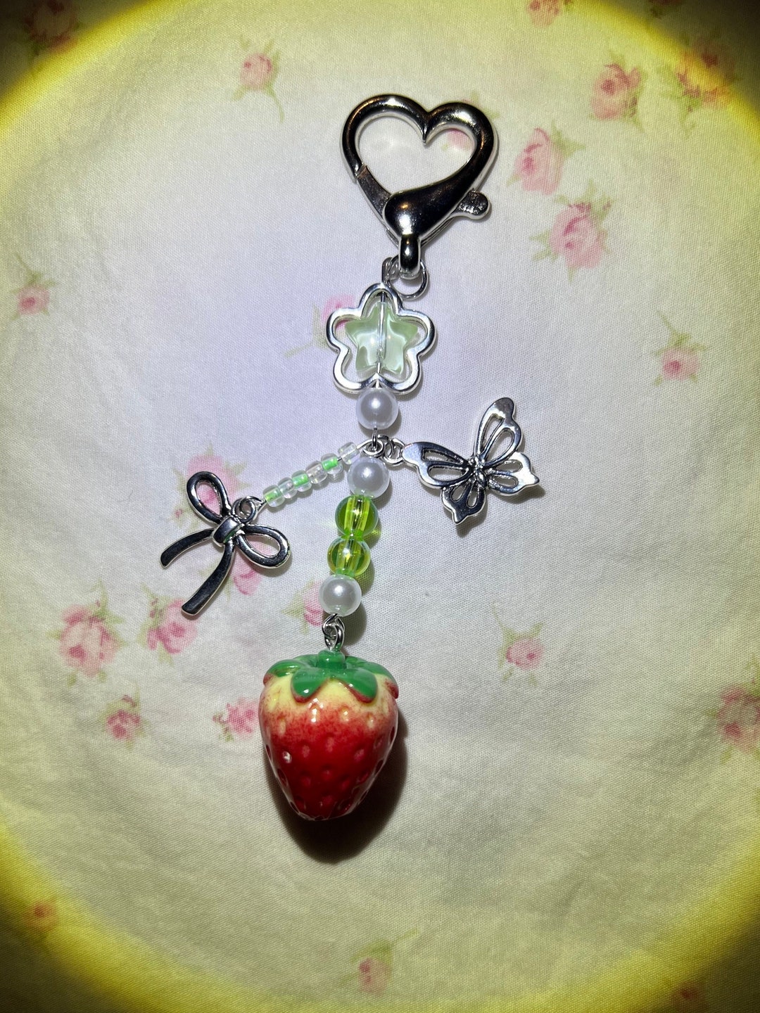 Cute Coquette Keychain - Etsy