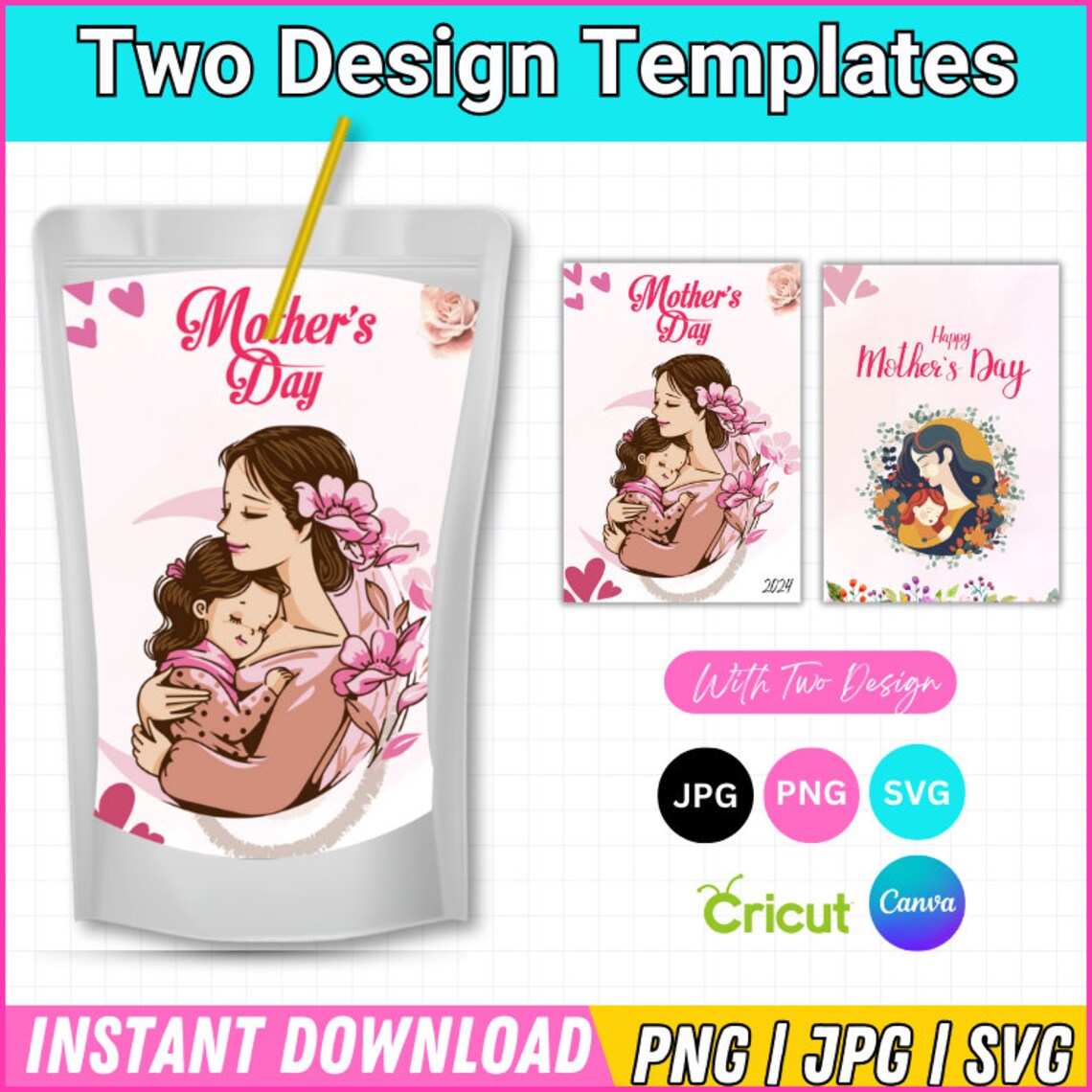 Caprisun Template Svg, Juice Pouch Label, Custom Caprisun Label, Blank ...