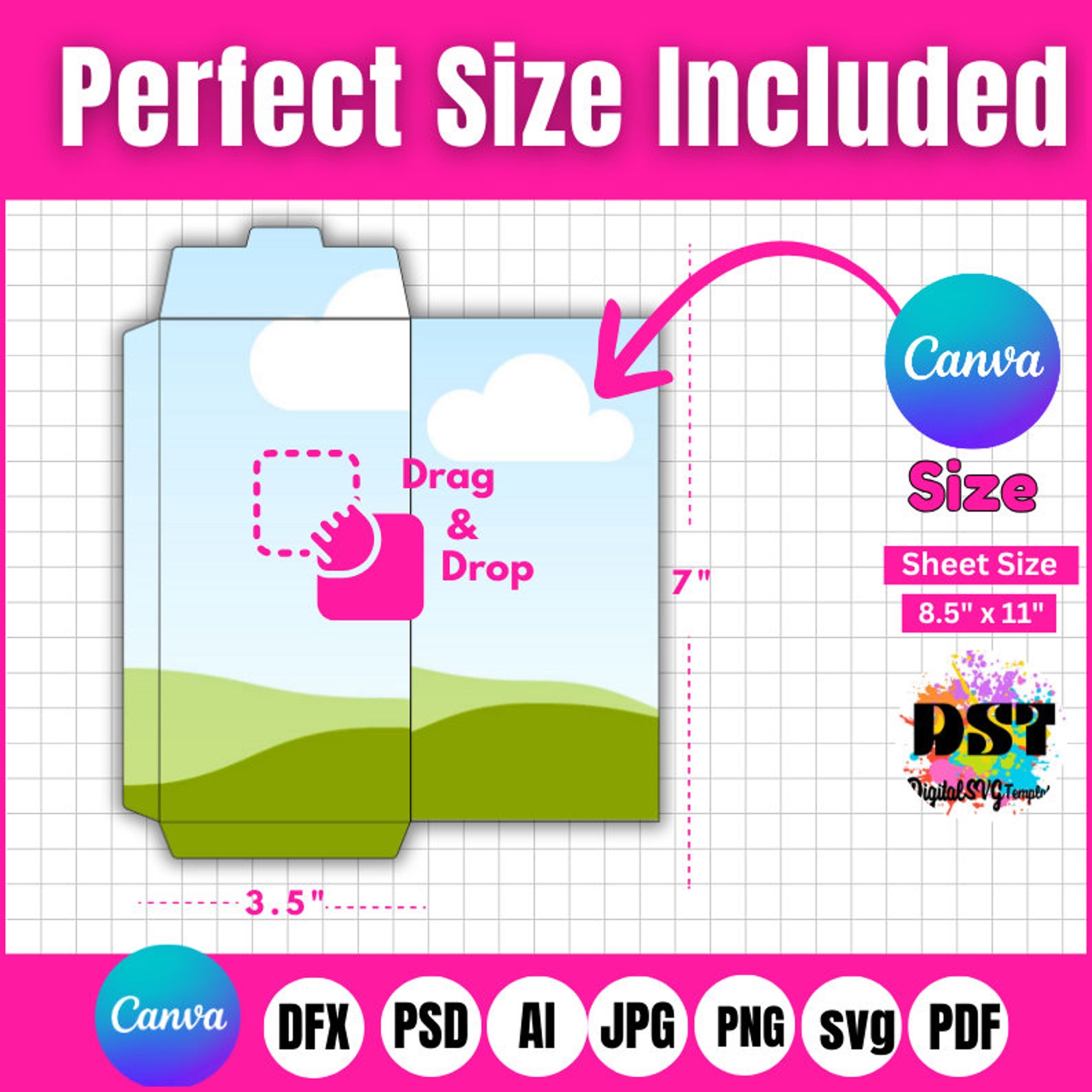 Money Envelope Template Mockups, Canva Editable Money Envelope Template ...