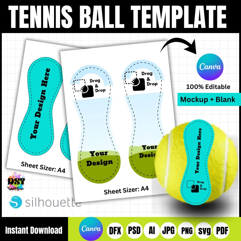 Baseball Panel Template, Tennis Ball Template, Photo Baseball, Softball ...