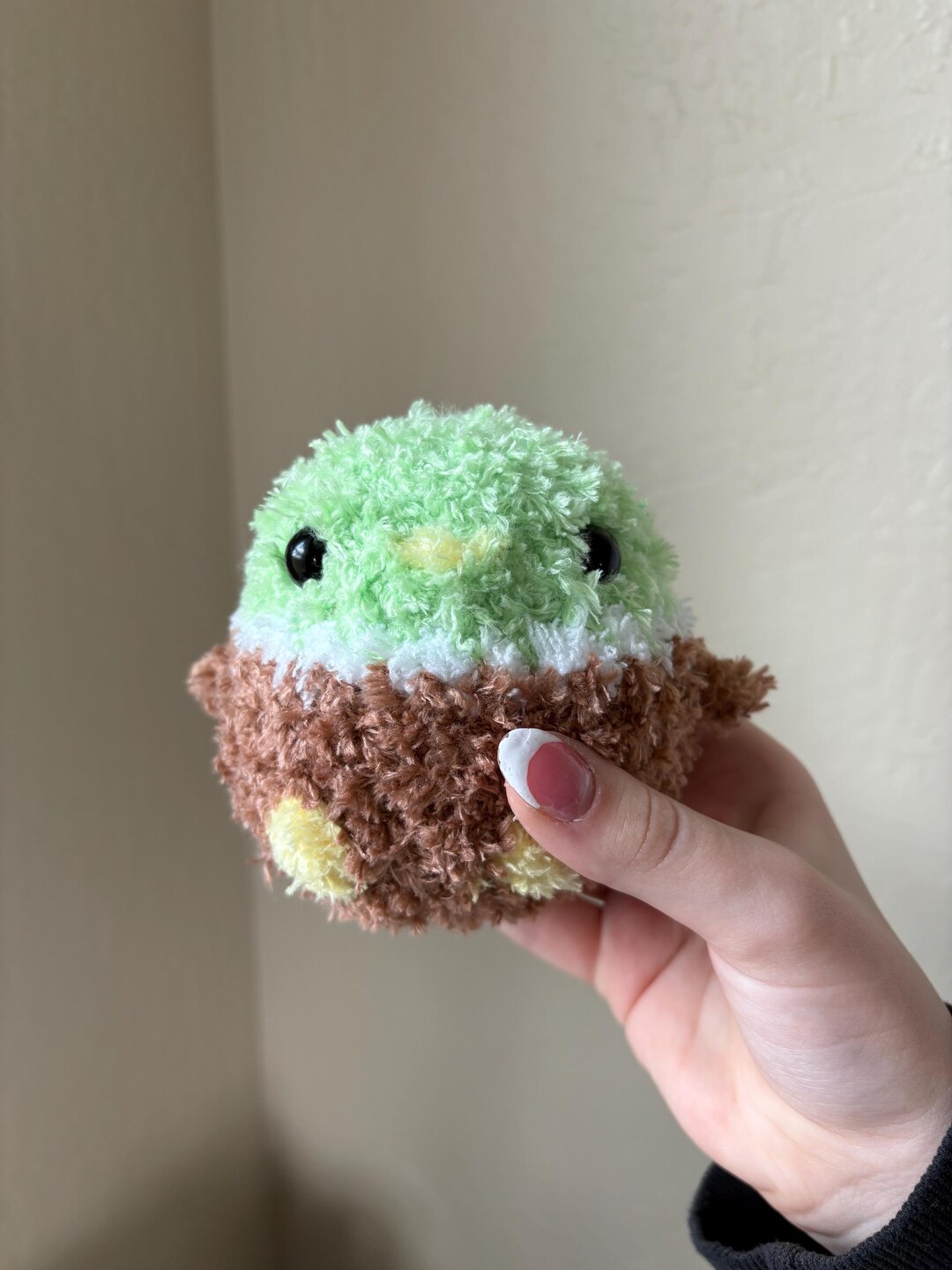 Mini Crochet Mallard Plush: Fuzzy Stuffed Animal Toy - Etsy
