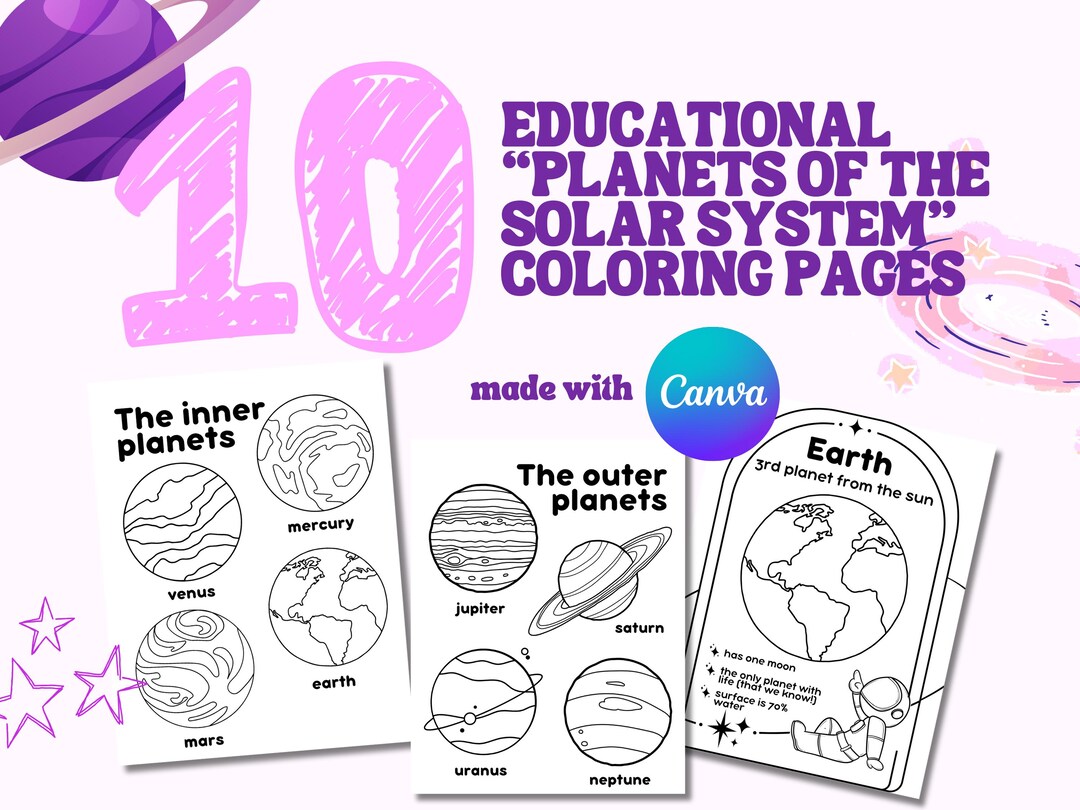 Coloring Sheets|planets Coloring Pages|solar System Coloring Pages|kids ...