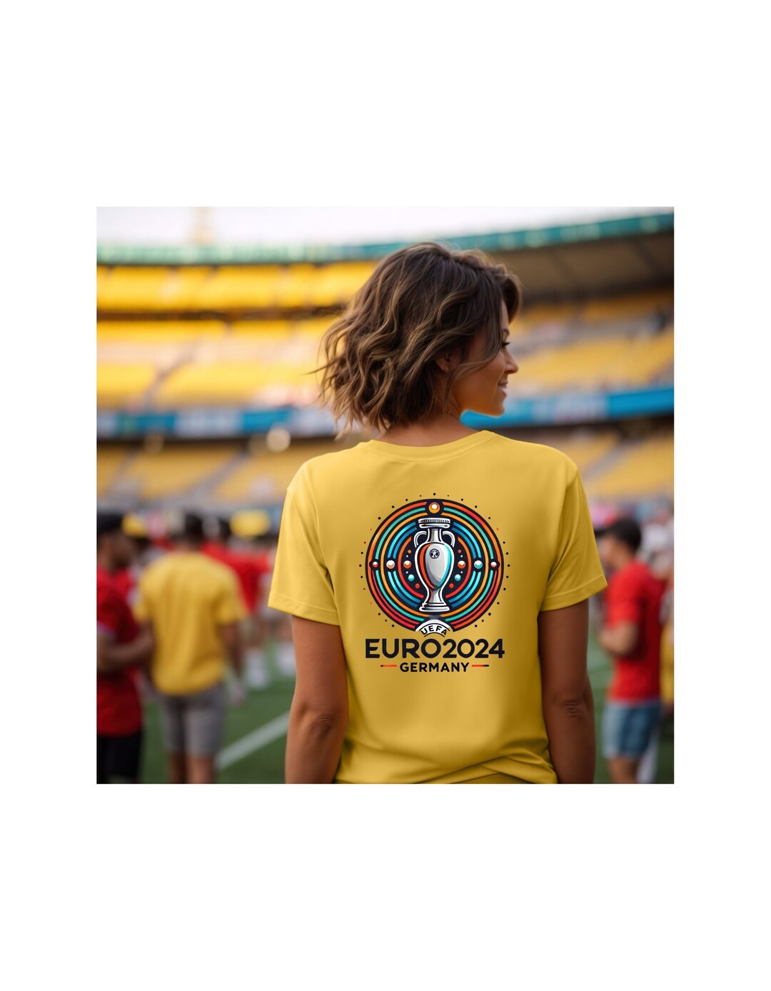 UEFA Euro 2024 Germany Soccer Tshirt Clean, Professional Design ...