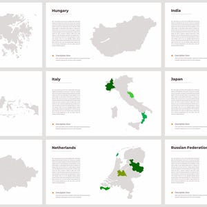 Personalized Editable Map Powerpoint Template, World Map Powerpoint ...