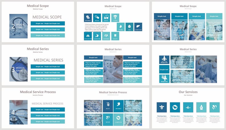Personalized Medical Powerpoint Template, Nursing Presentation Template ...