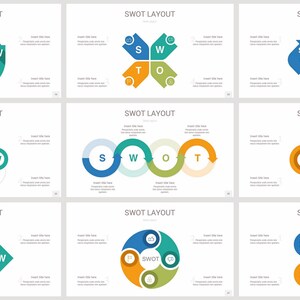 Personalized SWOT Analysis Templates, Swot Layout Infographics, SWOT ...
