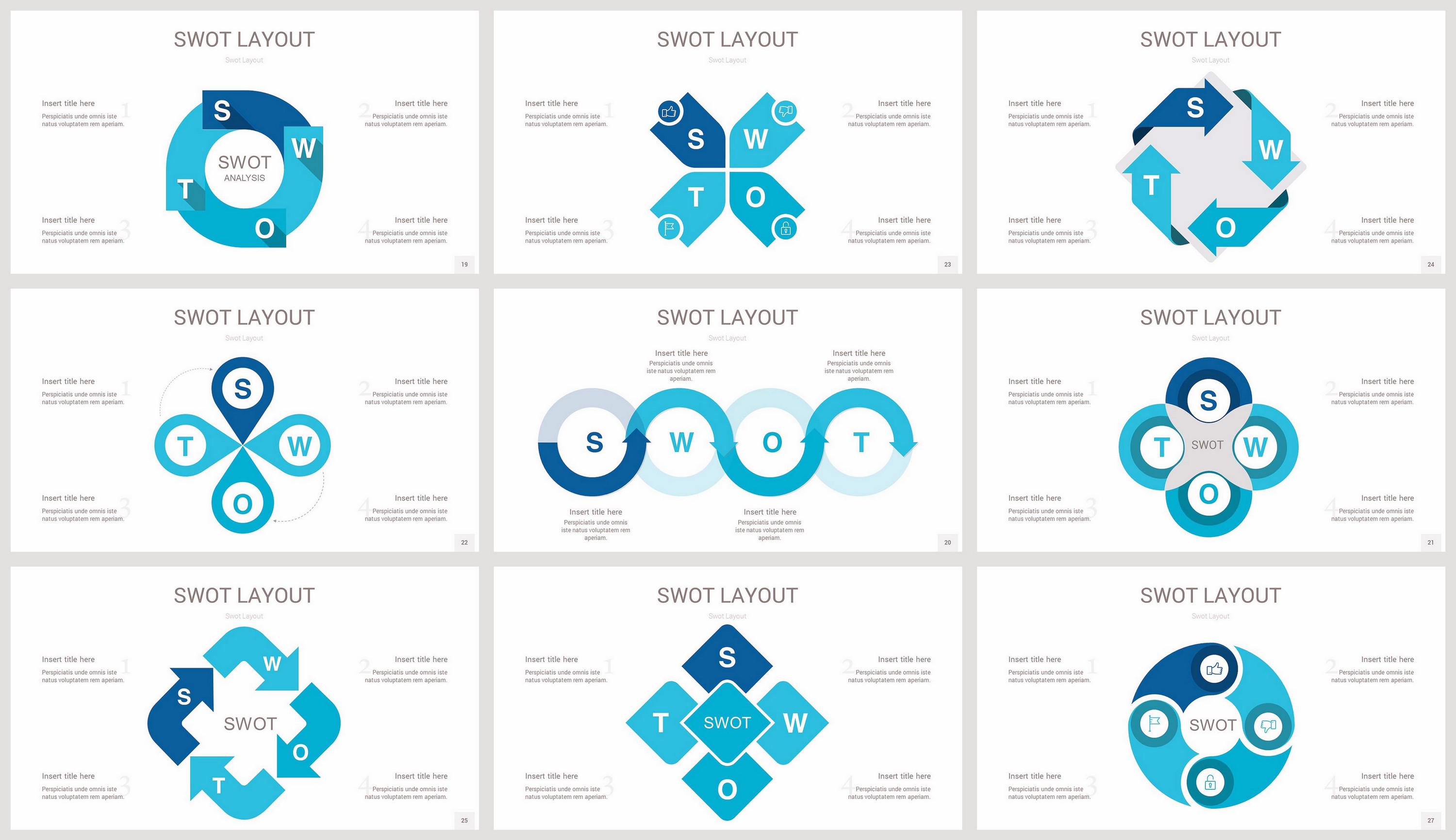 Personalized SWOT Analysis Templates, Swot Layout Infographics, SWOT ...