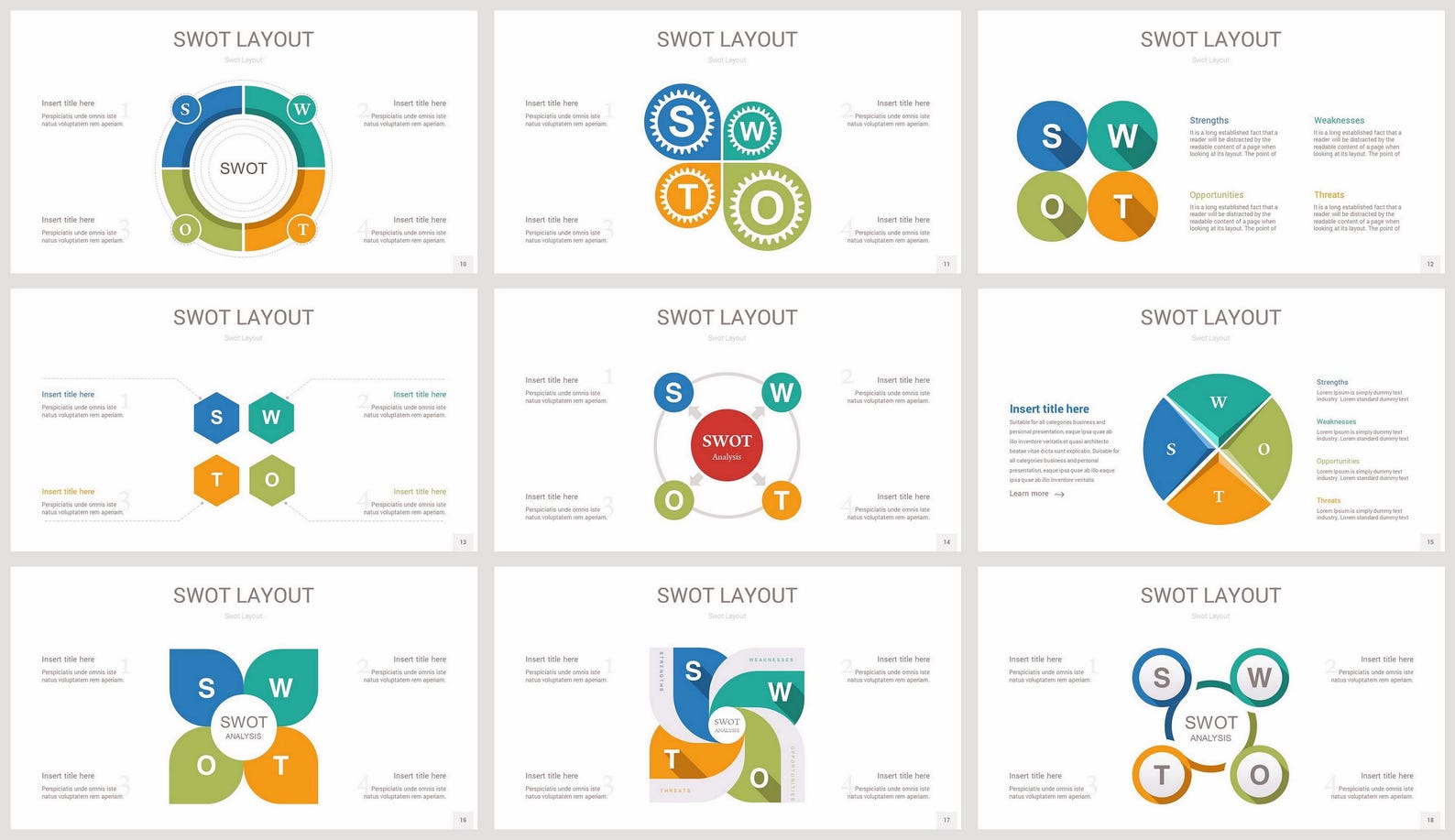 Personalized SWOT Analysis Templates, Swot Layout Infographics, SWOT ...