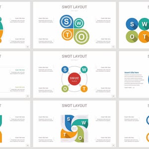 Personalized SWOT Analysis Templates, Swot Layout Infographics, SWOT ...