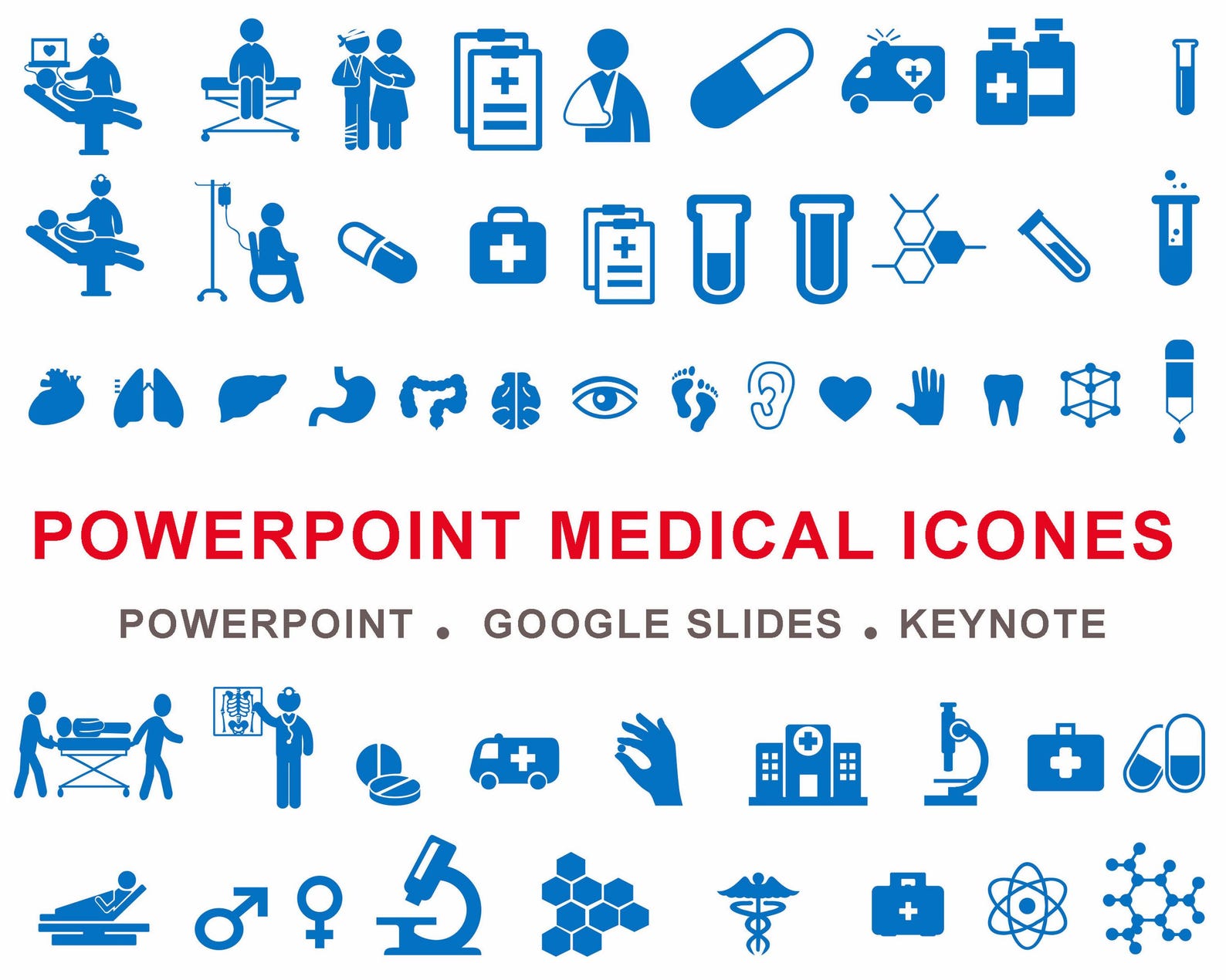 Personalized Medical Recolorable Icons, Nurse Medical Powerpoint Icons ...