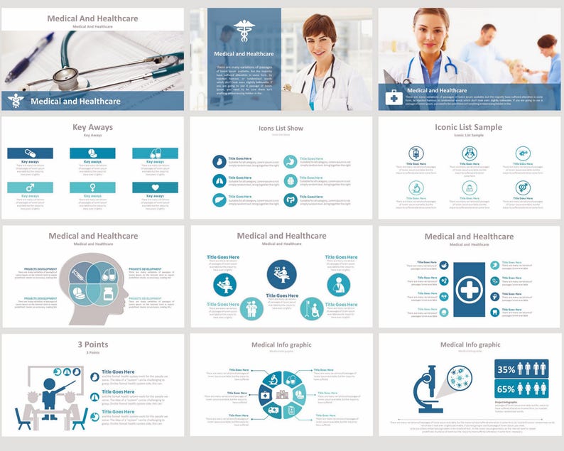 Personalized Medical Powerpoint Template, Nursing Presentation Template ...
