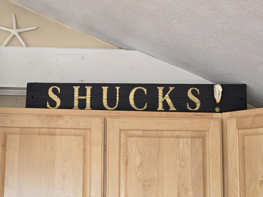 Shucks! Signage Board - Etsy