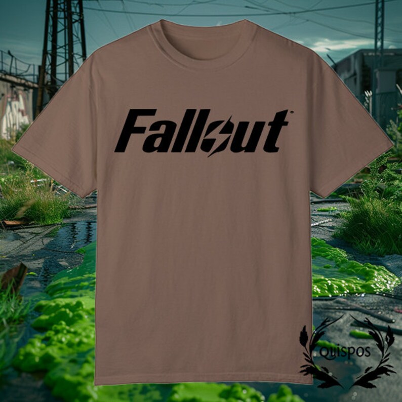 Fallout Logo Fallout Pip Boy T Shirt, Fallout Tv Show Shirt for Rpg and ...