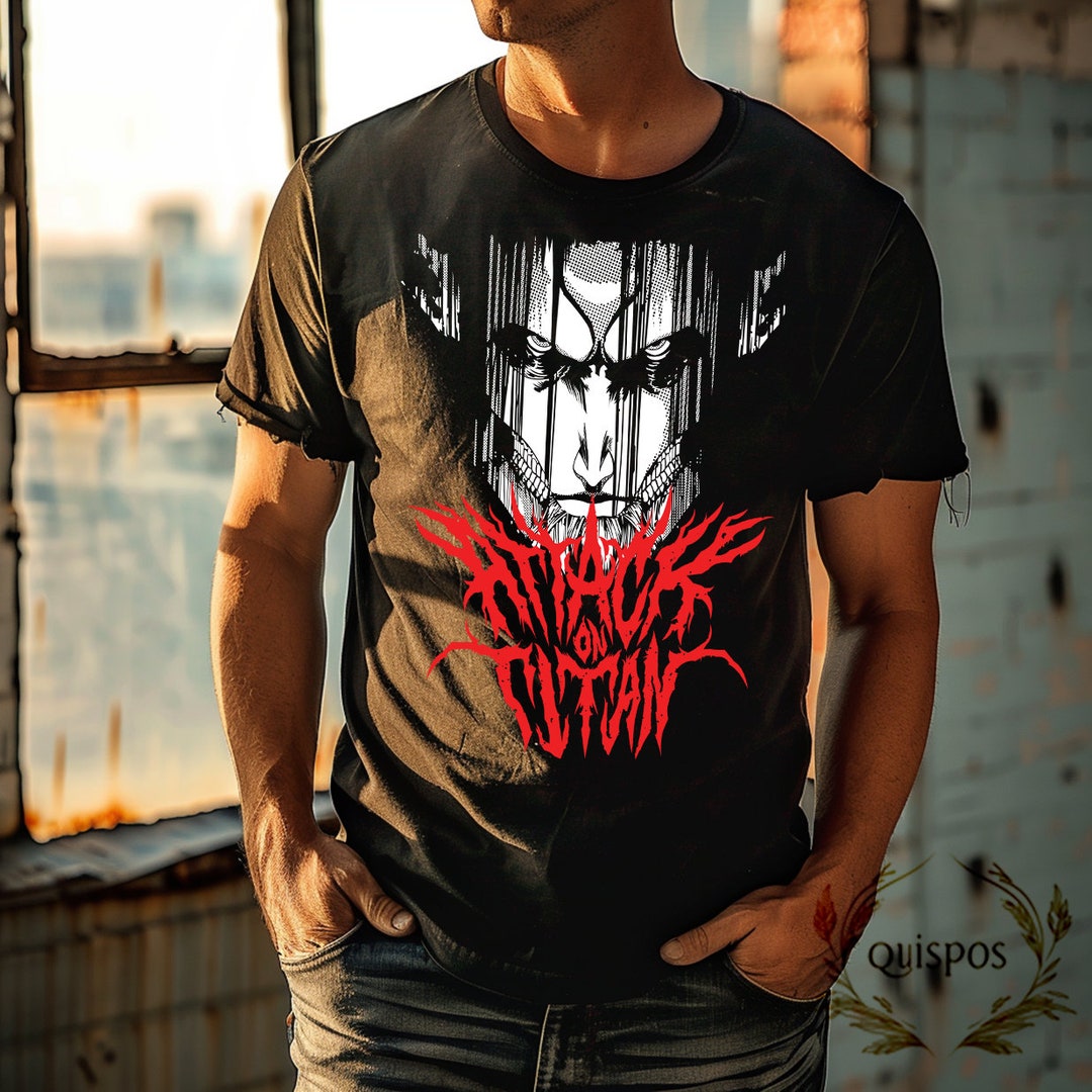 Attack on Titan Iconic Anime Japanese Streetwear, Comfortable Tee for ...