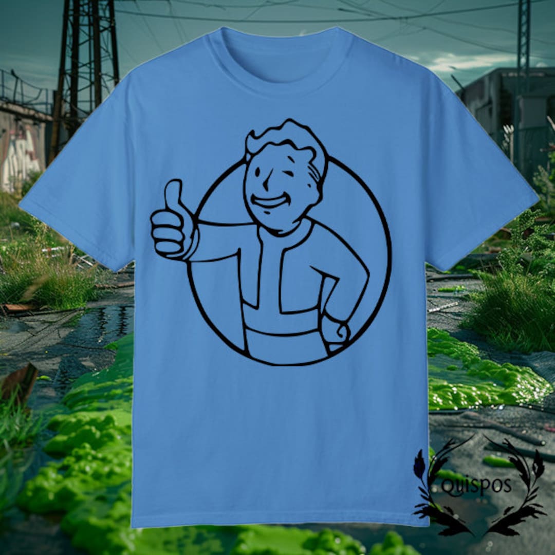 Fallout Thumbs up Pip Boy T Shirt, Fallout Tv Show Shirt for Rpg and ...