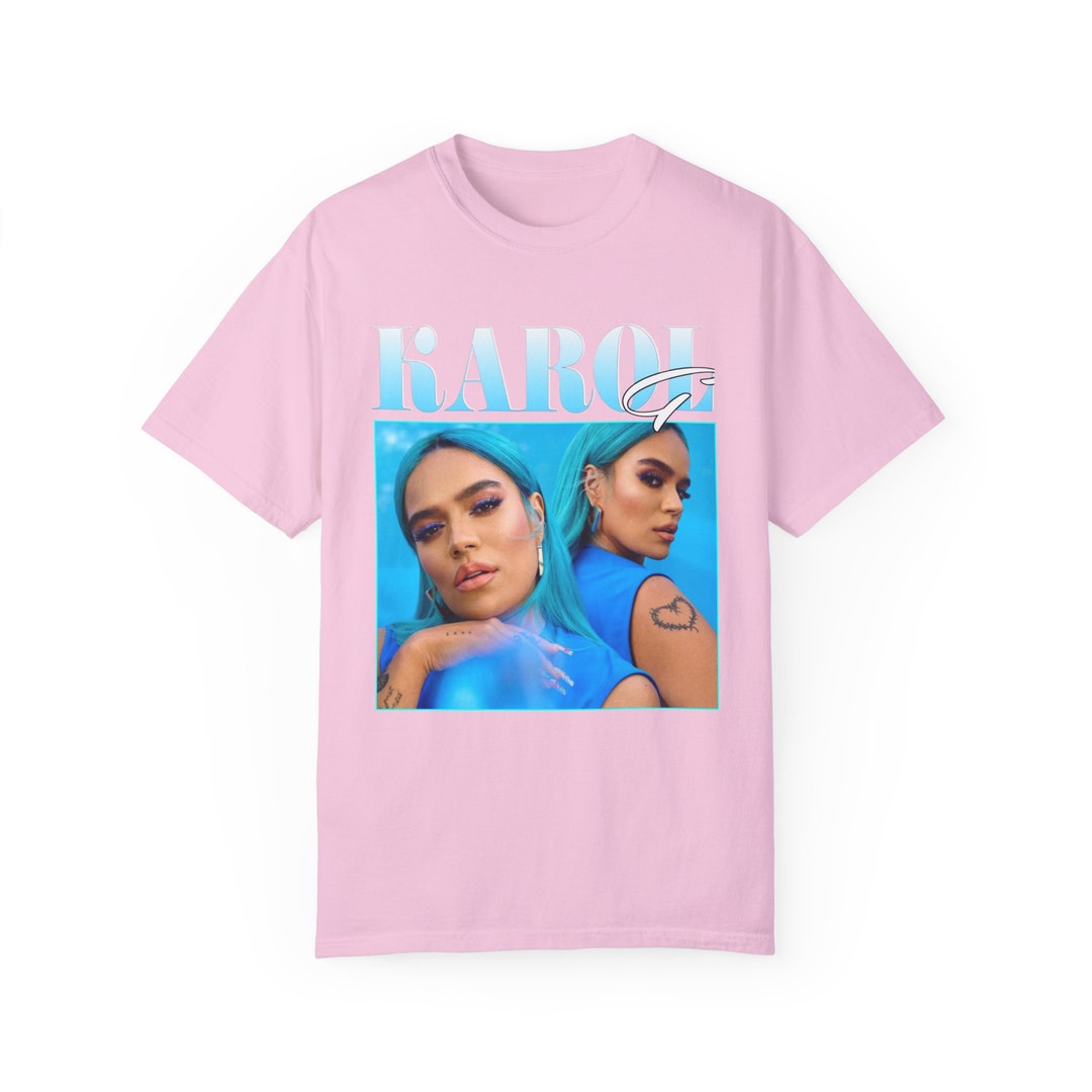 Karol G Vintage 90s Shirt, Artist Bootleg Washed T-shirt , Oversize ...