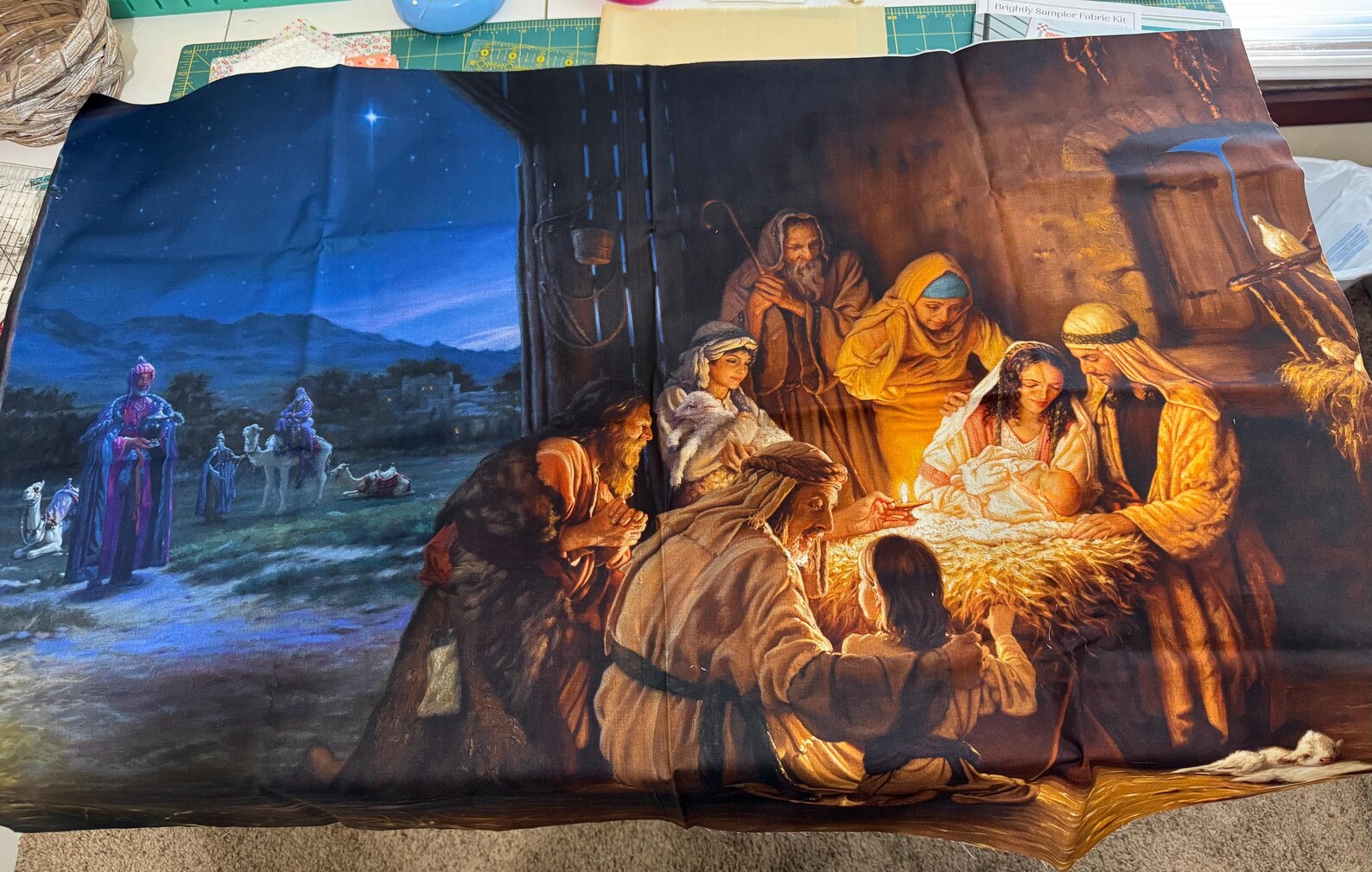 Nativity Quilt Kit Using Fabric From Northcott - Etsy