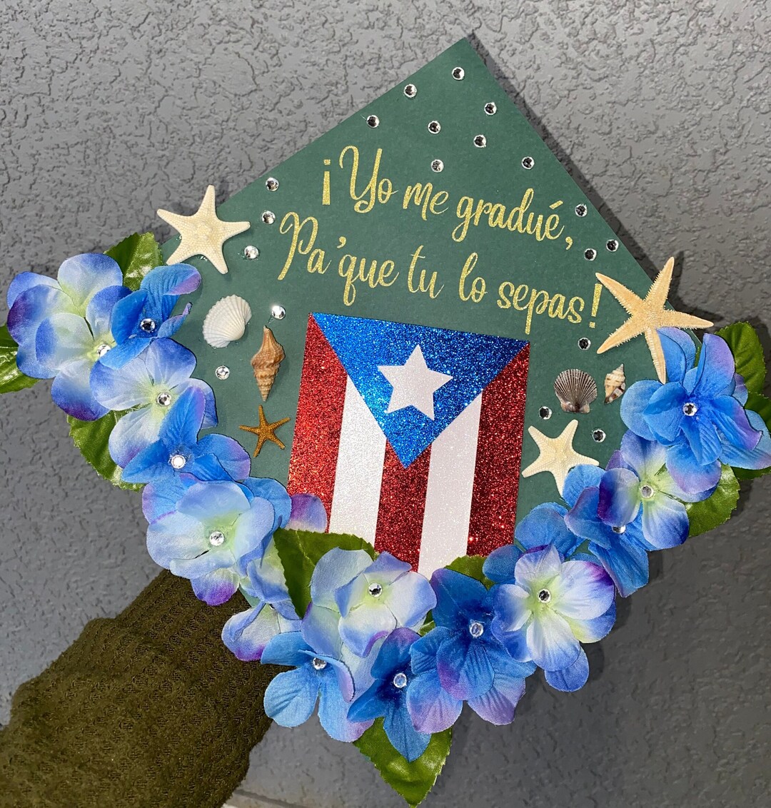 Puerto Rican Graduation Cap - Etsy
