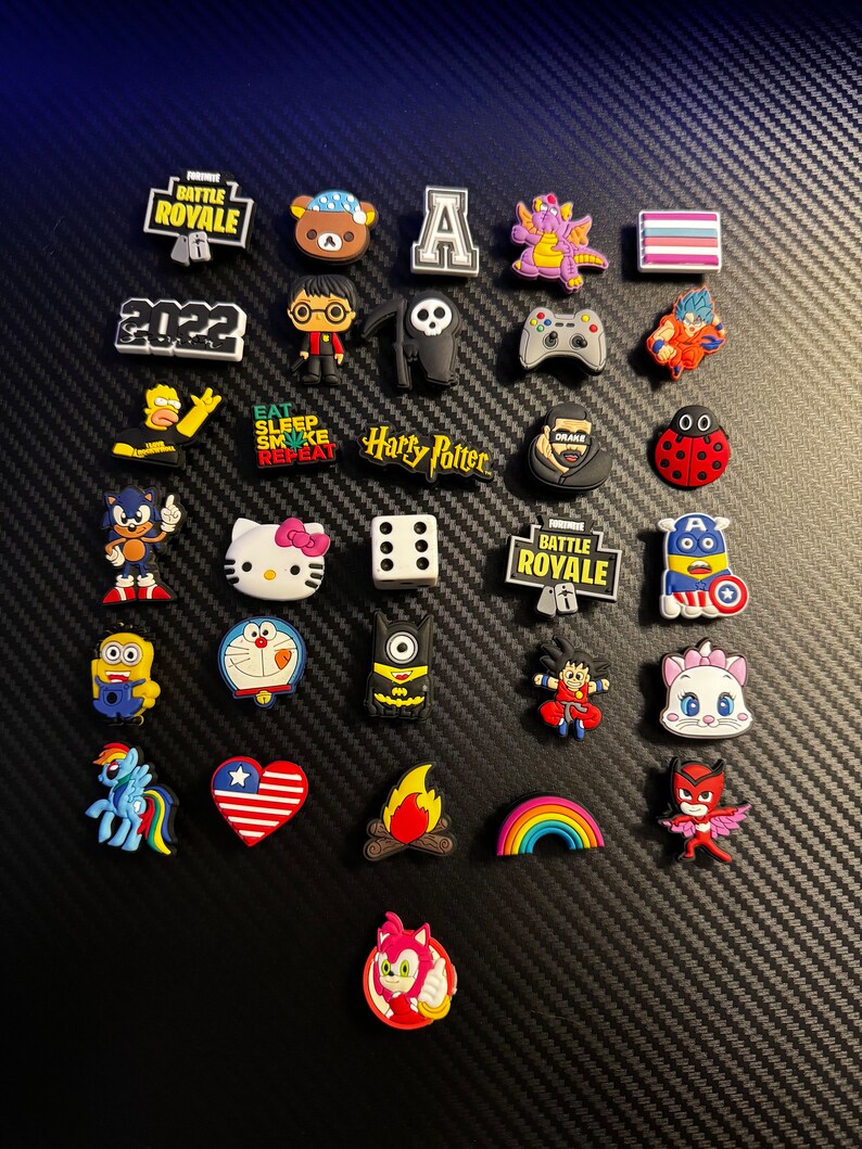 31 Random Croc Jibbitz Group 31 - Etsy