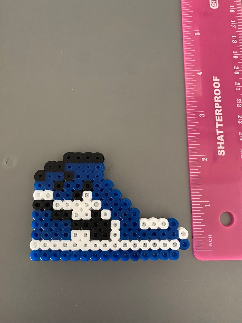 Jordan Small Sneaker Perler Bead Magnets - Etsy