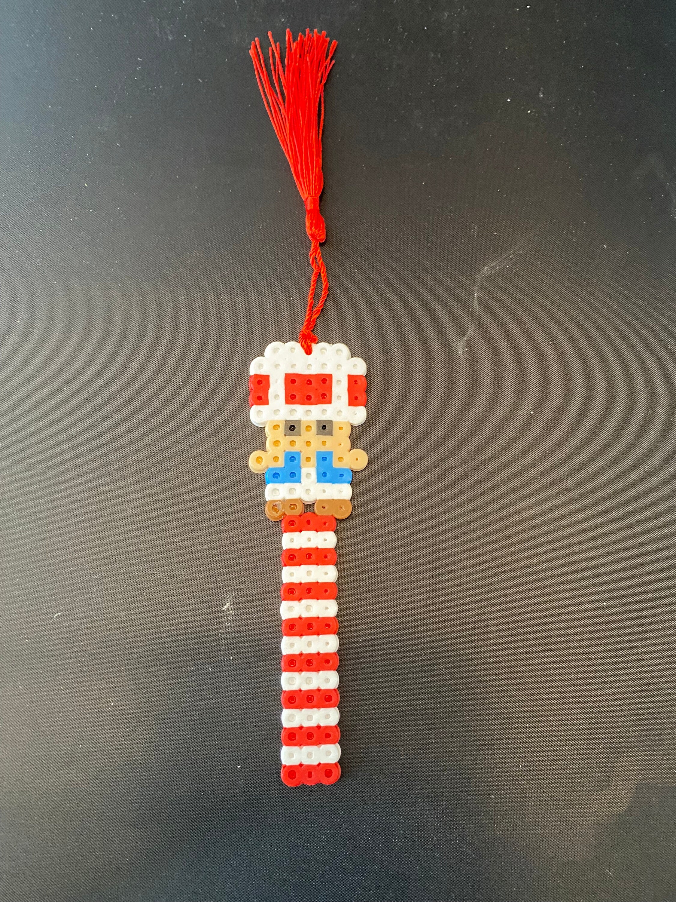 Mario Brothers Characters Perler Bead Bookmark With Tassel - Etsy