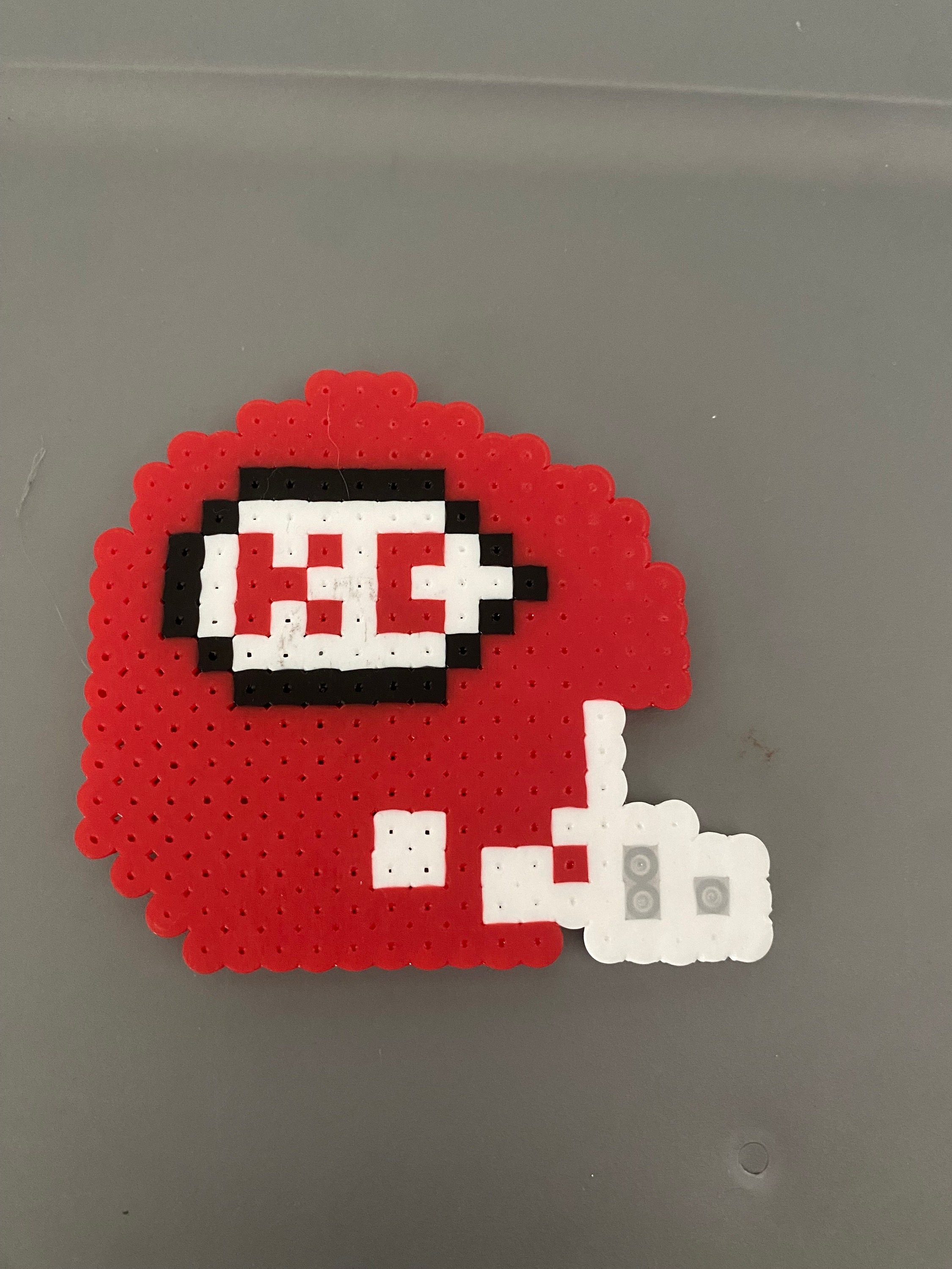 NFL Team Helmet Perler Bead Magnet - Etsy