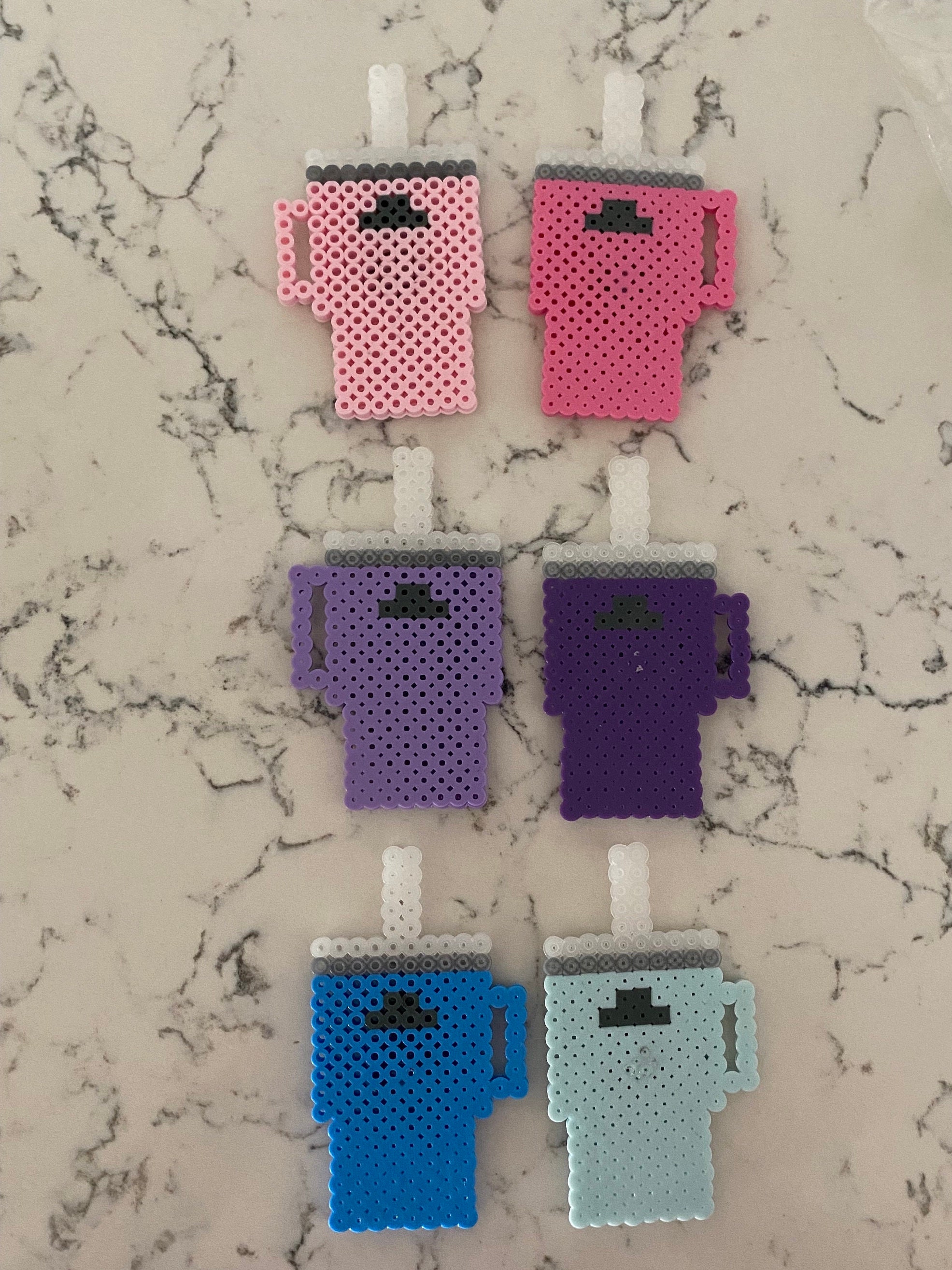 Stanley Cup Perler Bead Magnet - Etsy