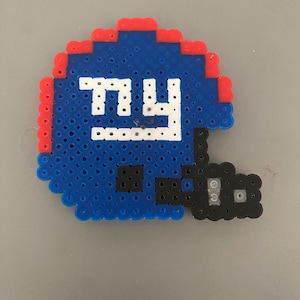 NFL Team Helmet Perler Bead Magnet - Etsy