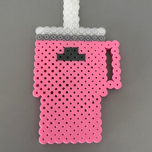 Stanley Cup Perler Bead Magnet - Etsy