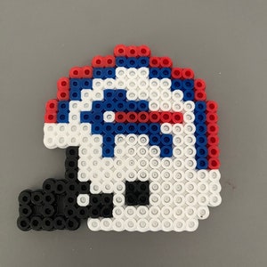 NFL Team Helmet Perler Bead Magnet - Etsy