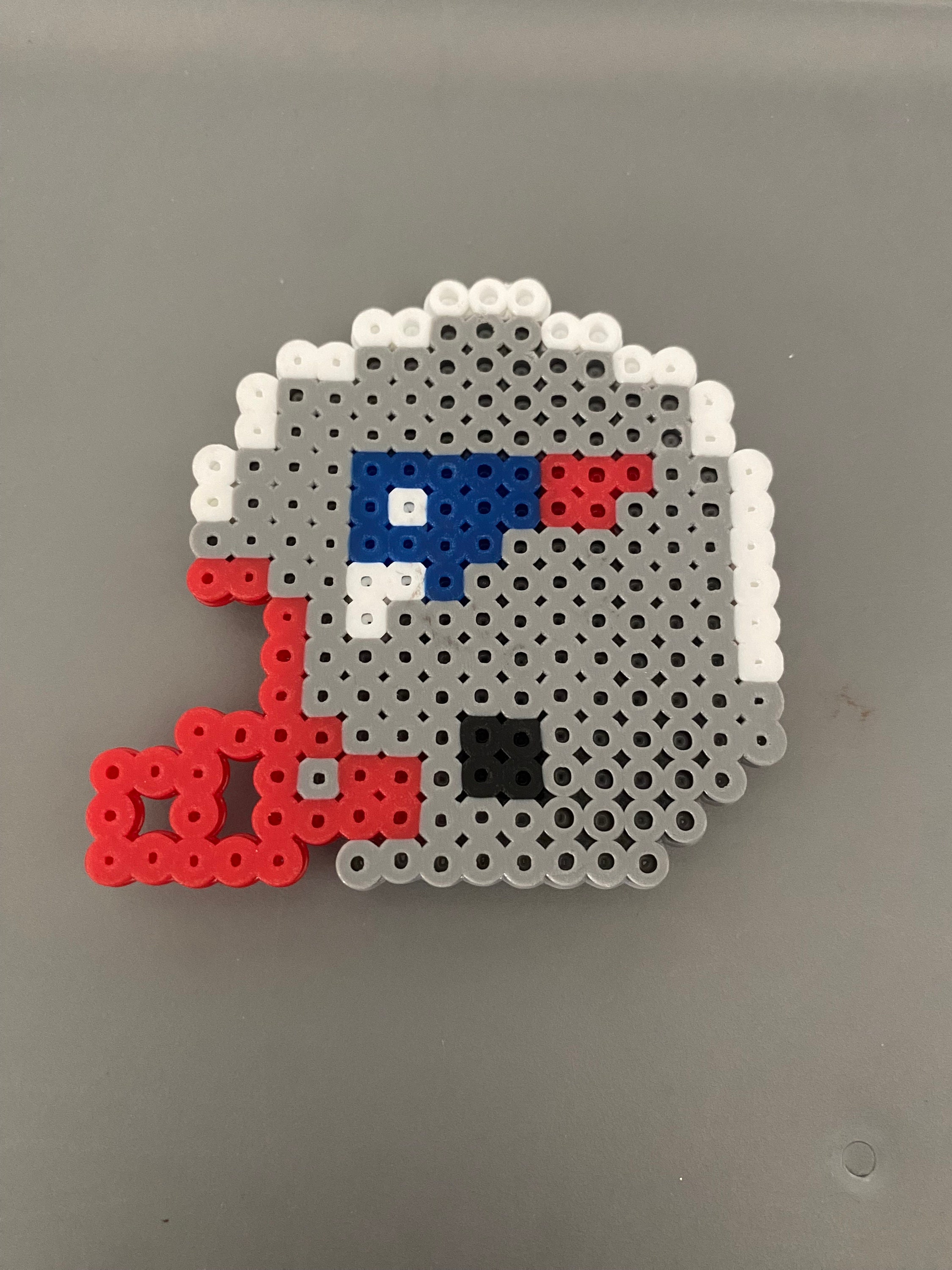 NFL Team Helmet Perler Bead Magnet - Etsy