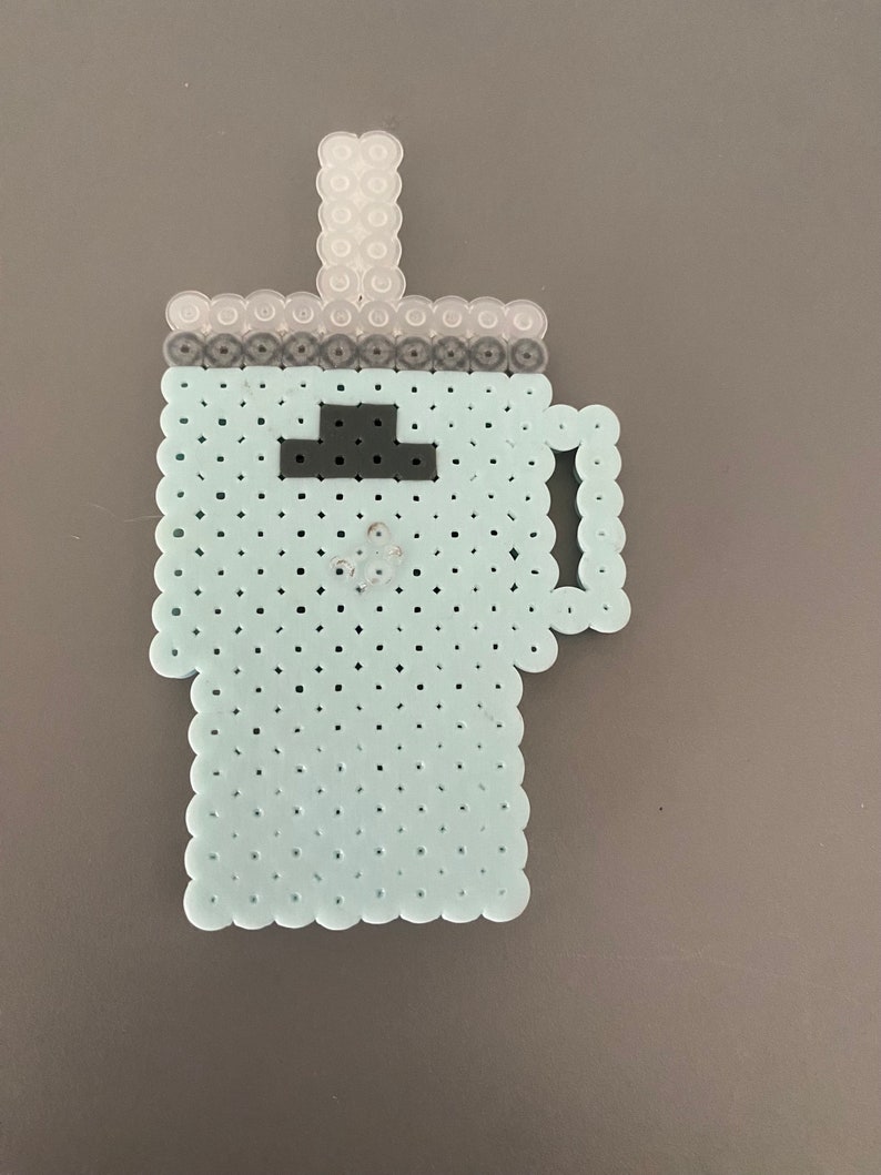 Stanley Cup Perler Bead Magnet - Etsy