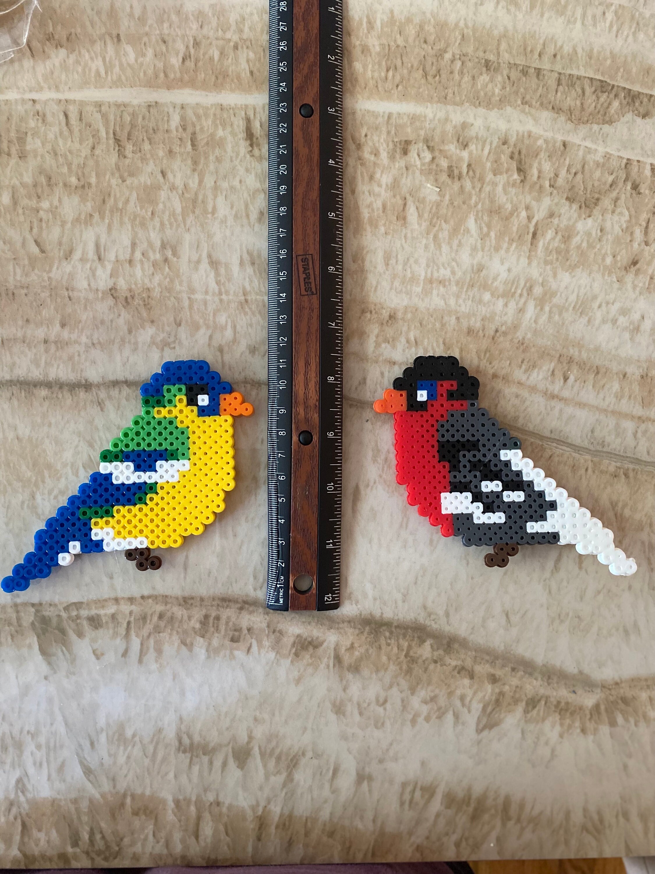 Bird Perler Bead Magnet - Etsy